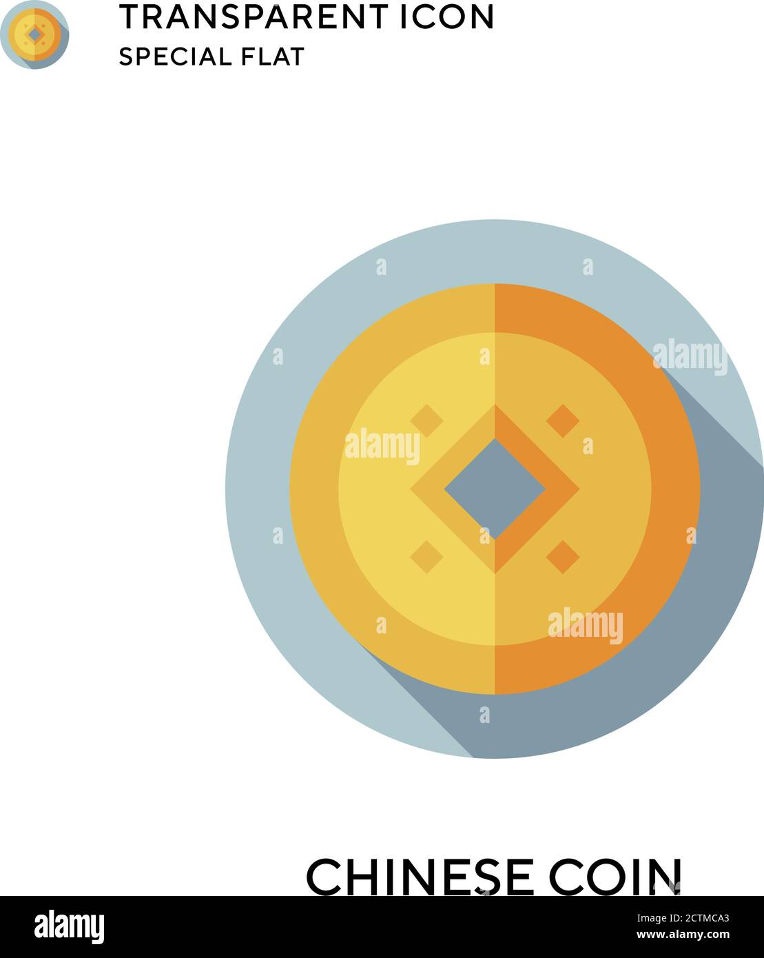 Traditional chinese lucky coins Stock Vector Images - Alamy