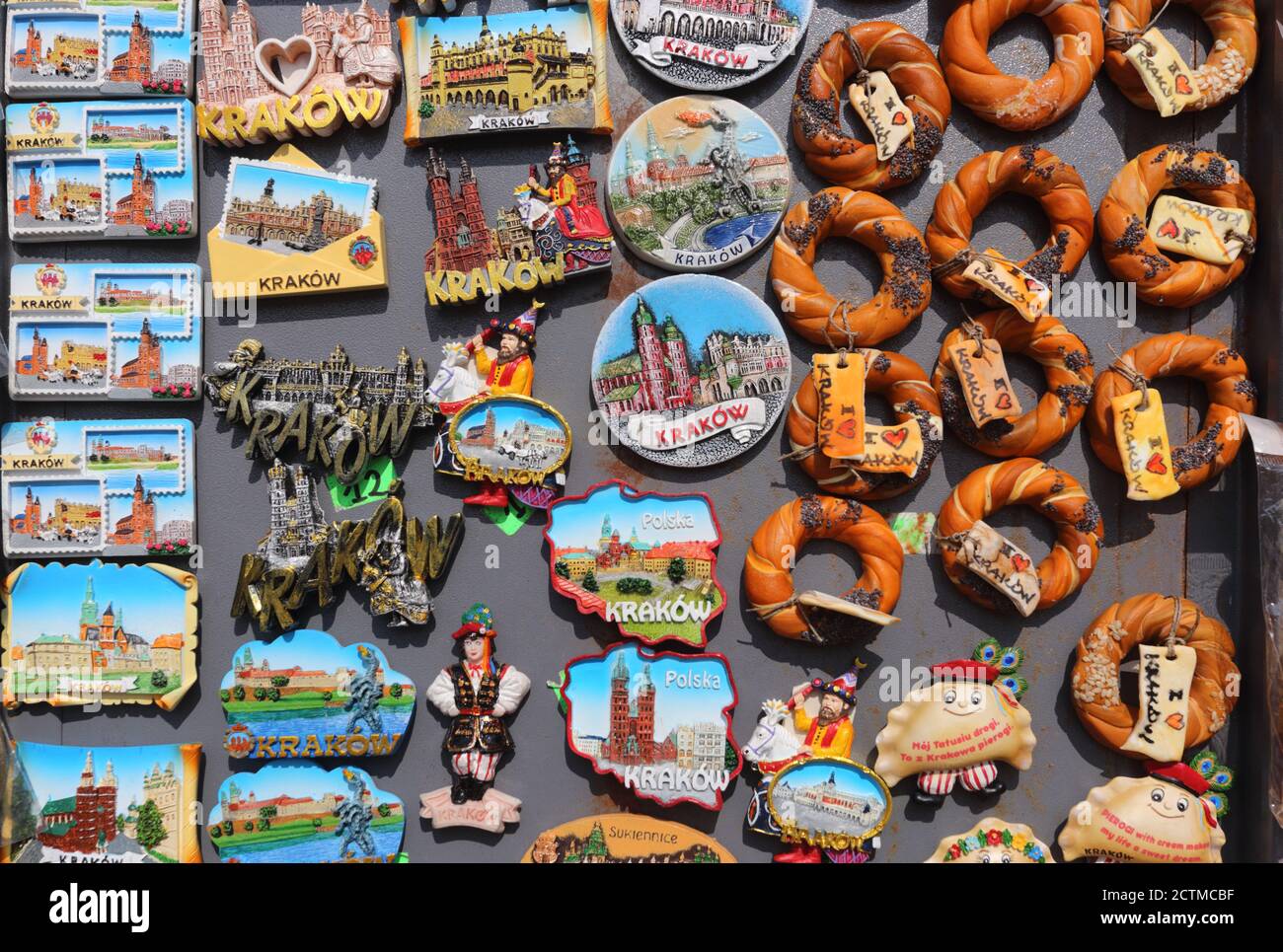 Magnets displayed on stall hi-res stock photography and images - Alamy