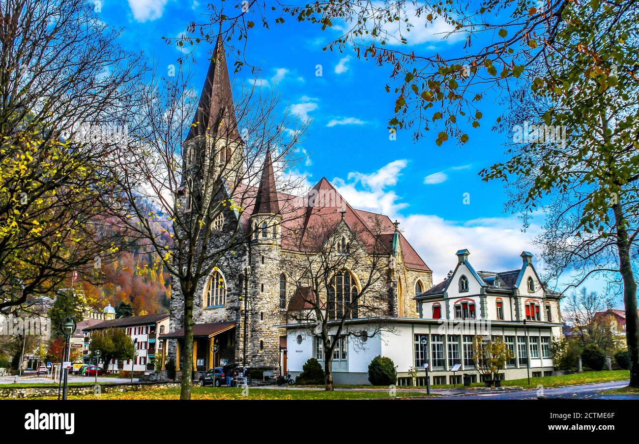 Switzerland swiss gothic architecture hi-res stock photography and ...