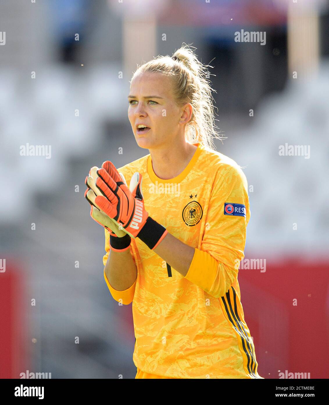Eat, Deutschland. 19th Sep, 2020. goalwart/goalhueterin Merle FROHMS ...