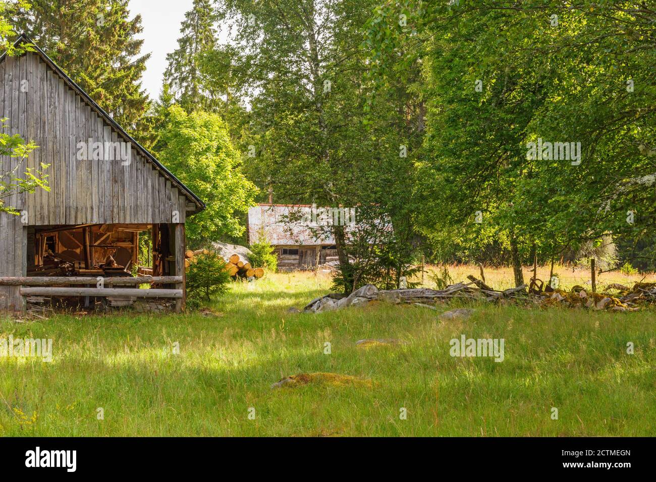 Old sawmill hi-res stock photography and images - Alamy