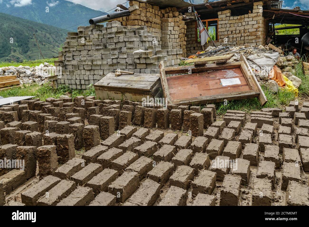 Drying paddy hi-res stock photography and images - Alamy