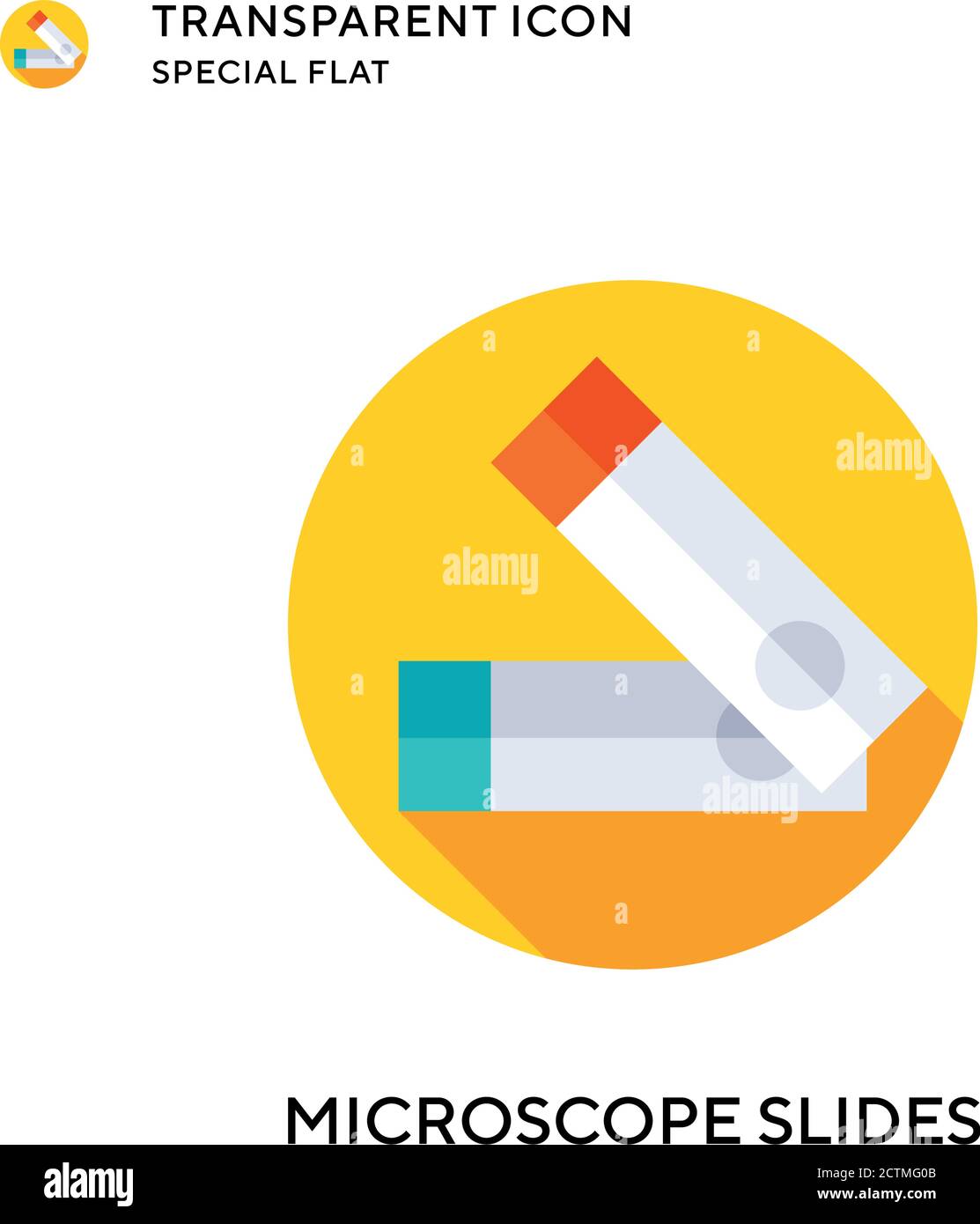 Microscope and slides Stock Vector Images - Alamy