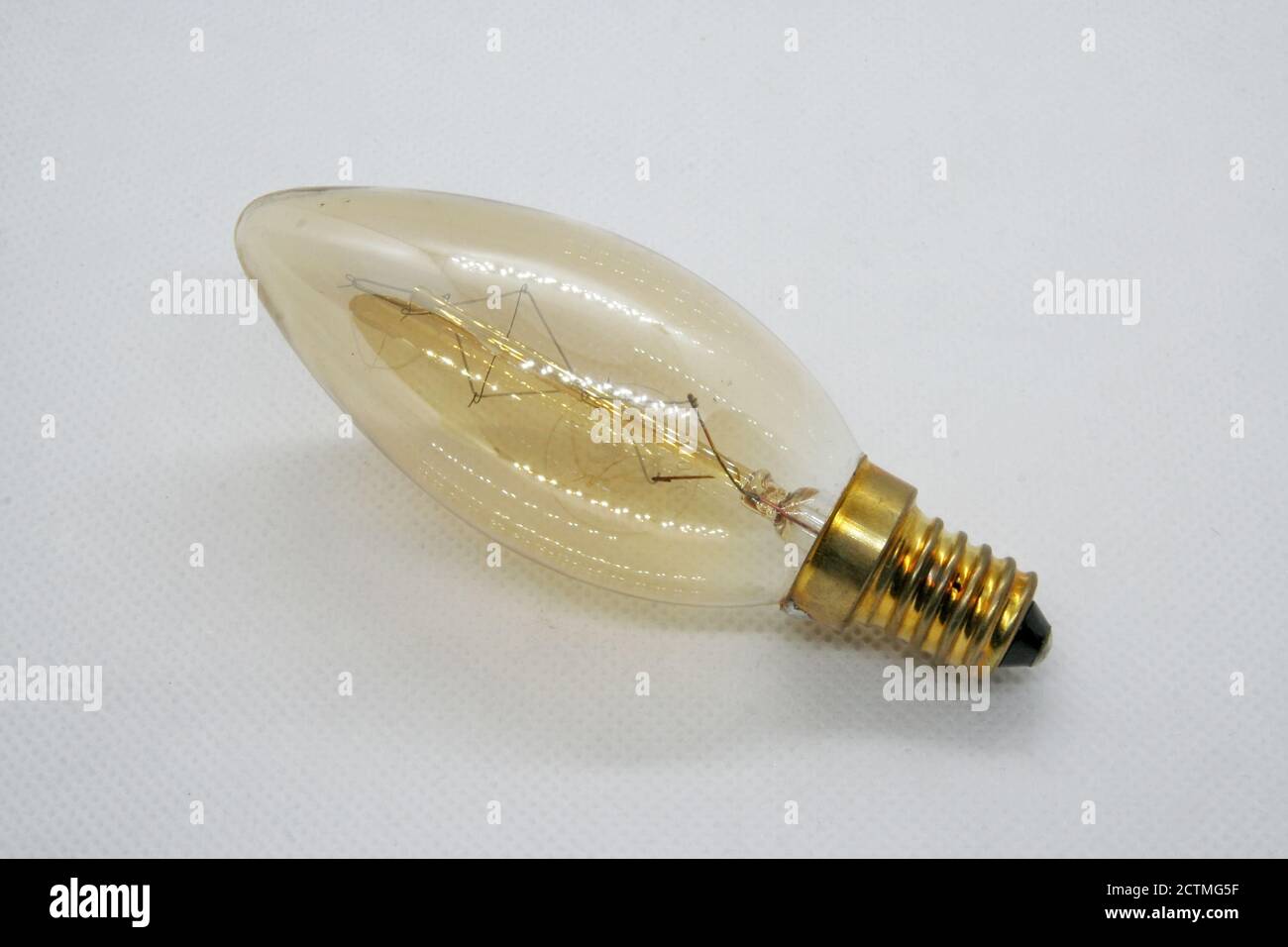 Rustic style Light Bulb. Vintage Light Bulb Stock Photo - Alamy