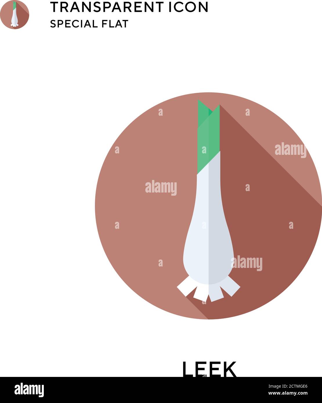 Leeks icon Stock Vector Images - Alamy