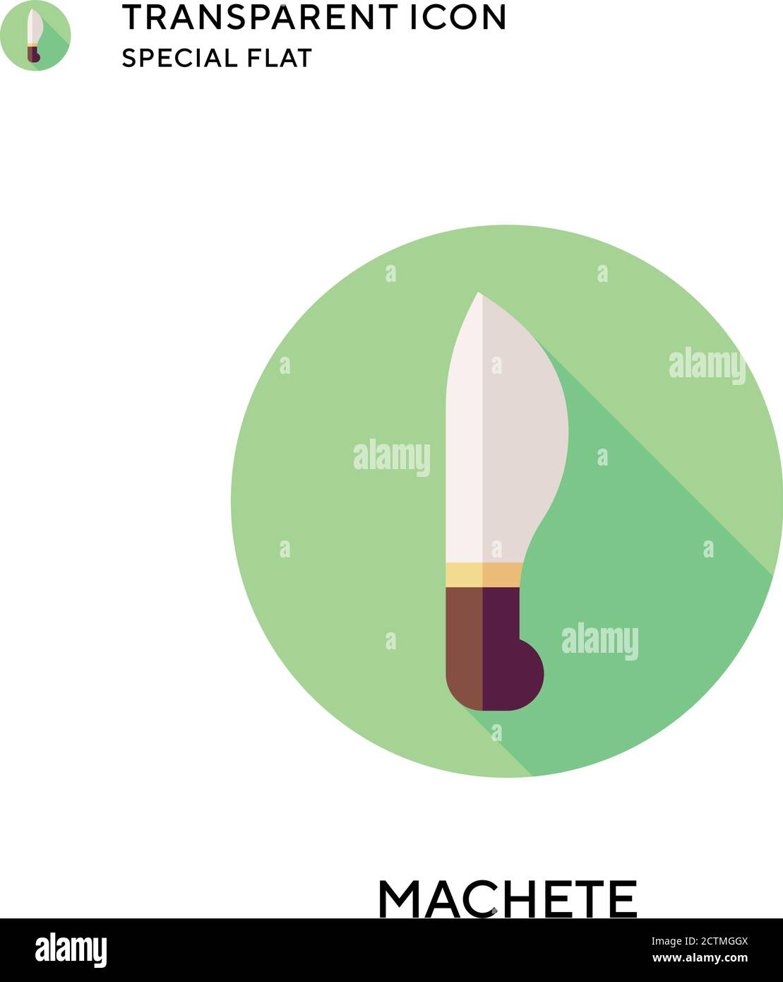 Machete forest man Stock Vector Images - Alamy