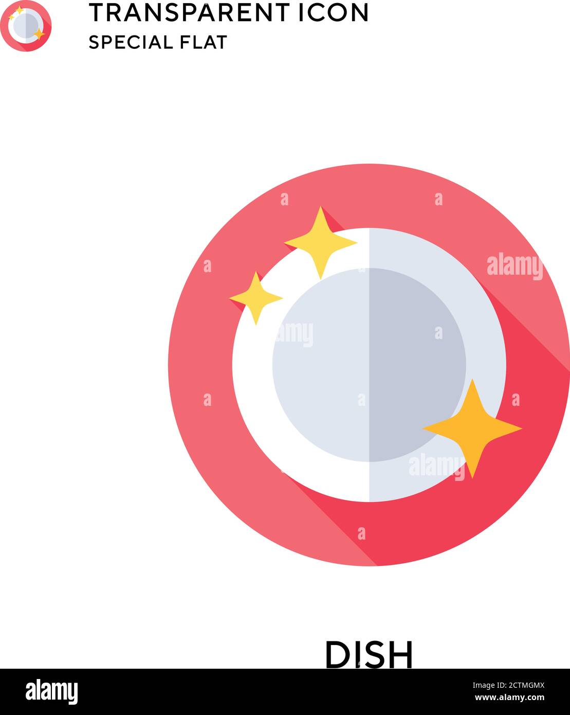 Dishes stack icon vector vectors hi-res stock photography and images ...