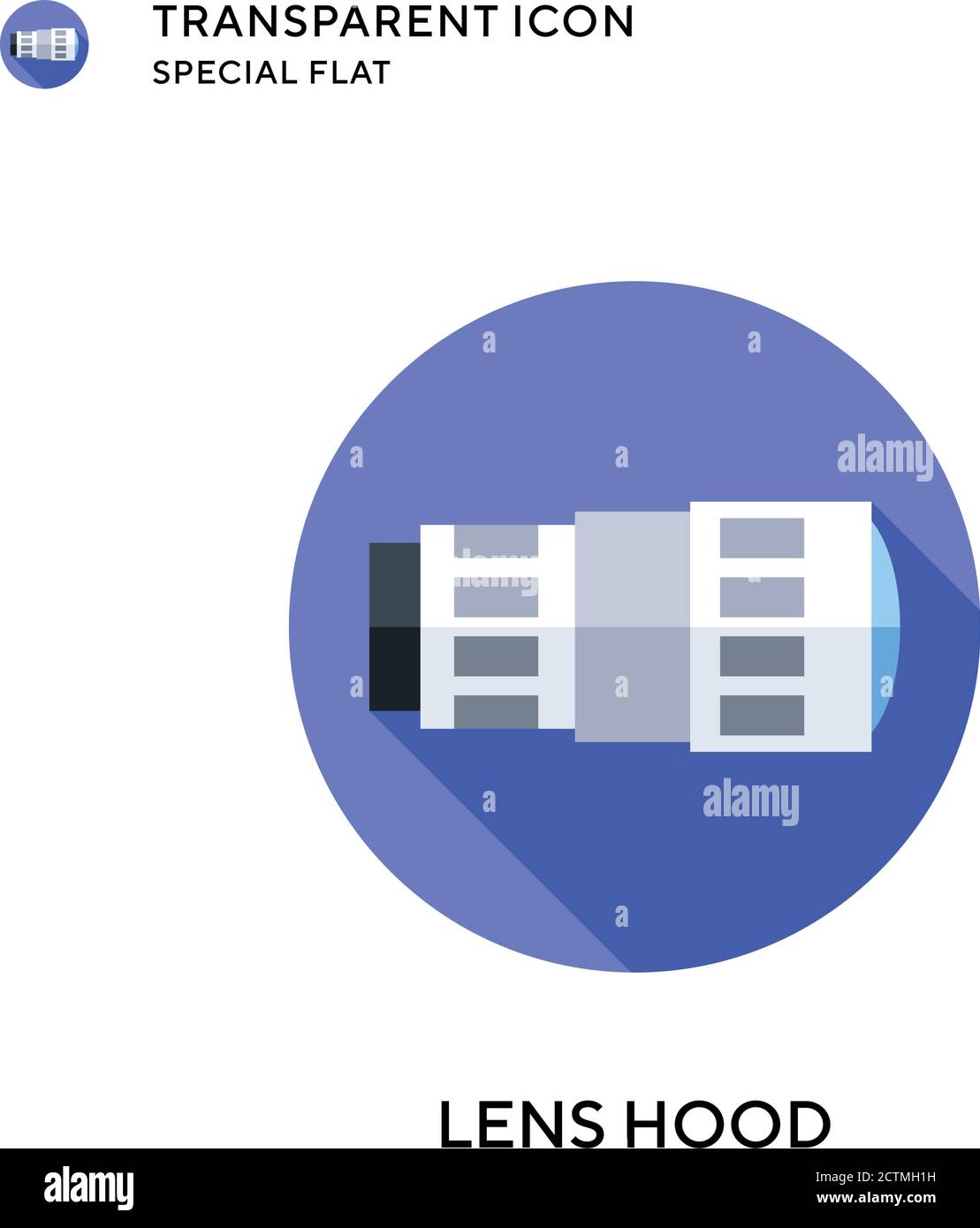 Old camera with telephoto Stock Vector Images - Alamy