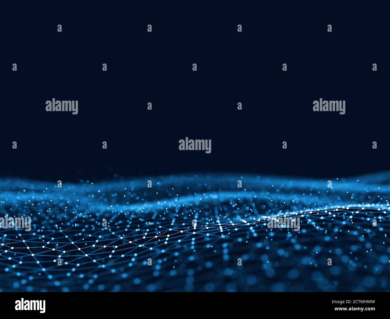 Computer geometric digital connection structure. Business inteligence ...