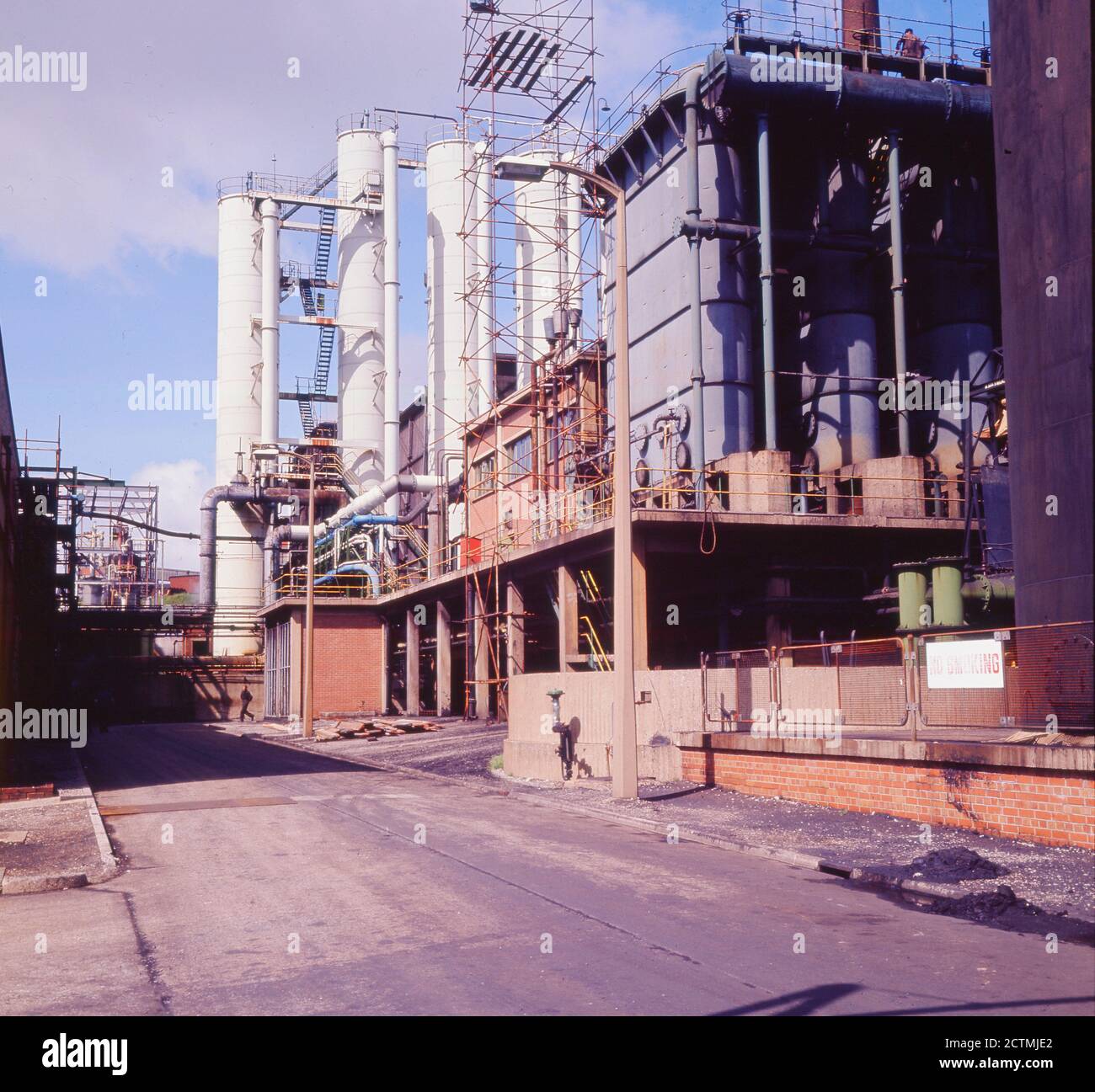1960s, Exterior of Cwm Colliery, Beddau, Wales Stock Photo - Alamy