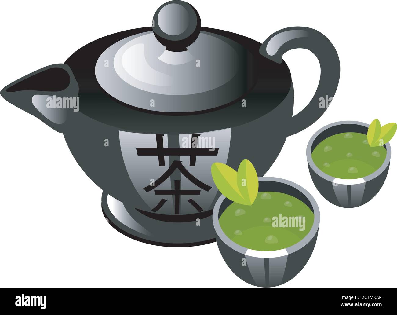 Chinese tea ceremony color icon Stock Vector Image & Art - Alamy