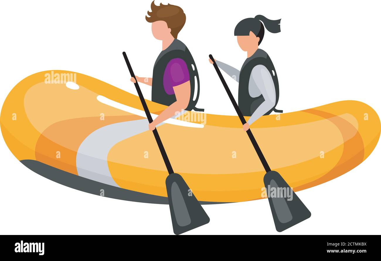 Cartoon Rowing Boat High Resolution Stock Photography and Images - Alamy