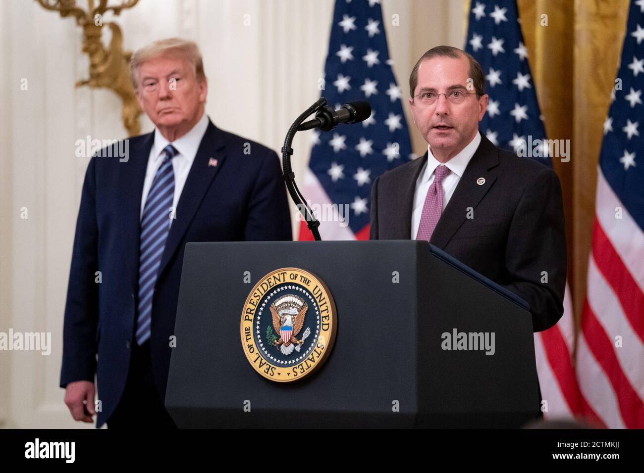 On April 30, 2020, President Donald Trump, alongside Secretary of ...