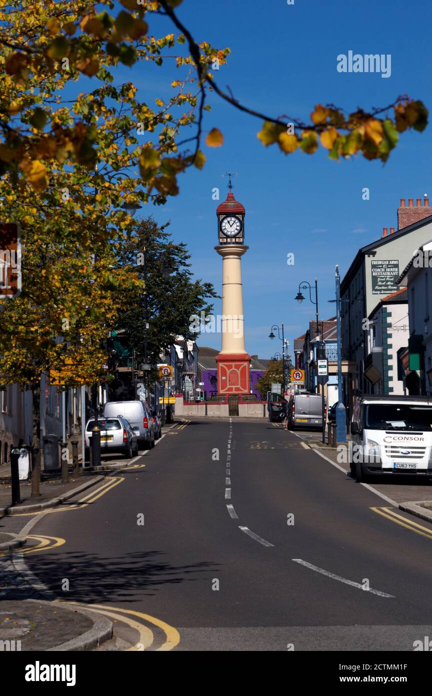 Tredegar town clock blaenau gwent hi-res stock photography and images ...