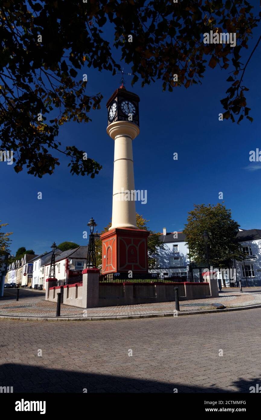 Tredegar town clock blaenau gwent hi-res stock photography and images ...