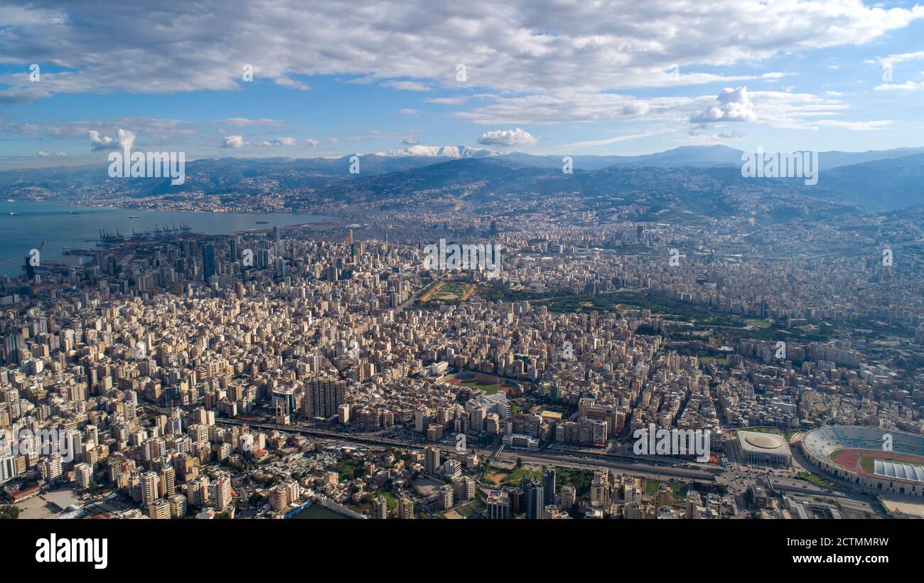 Aerial beirut hi-res stock photography and images - Alamy