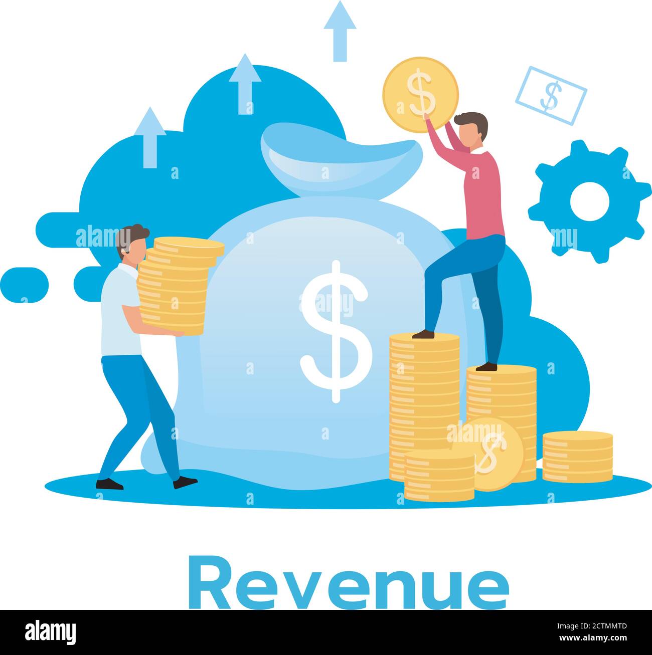 Cash flow model Stock Vector Images - Alamy