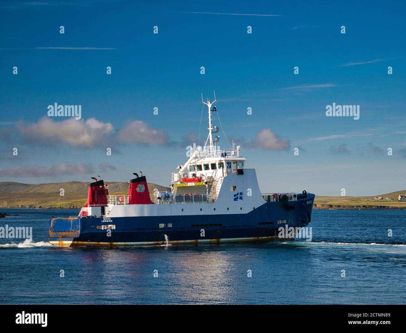 Bluemull sound scotland hi-res stock photography and images - Alamy