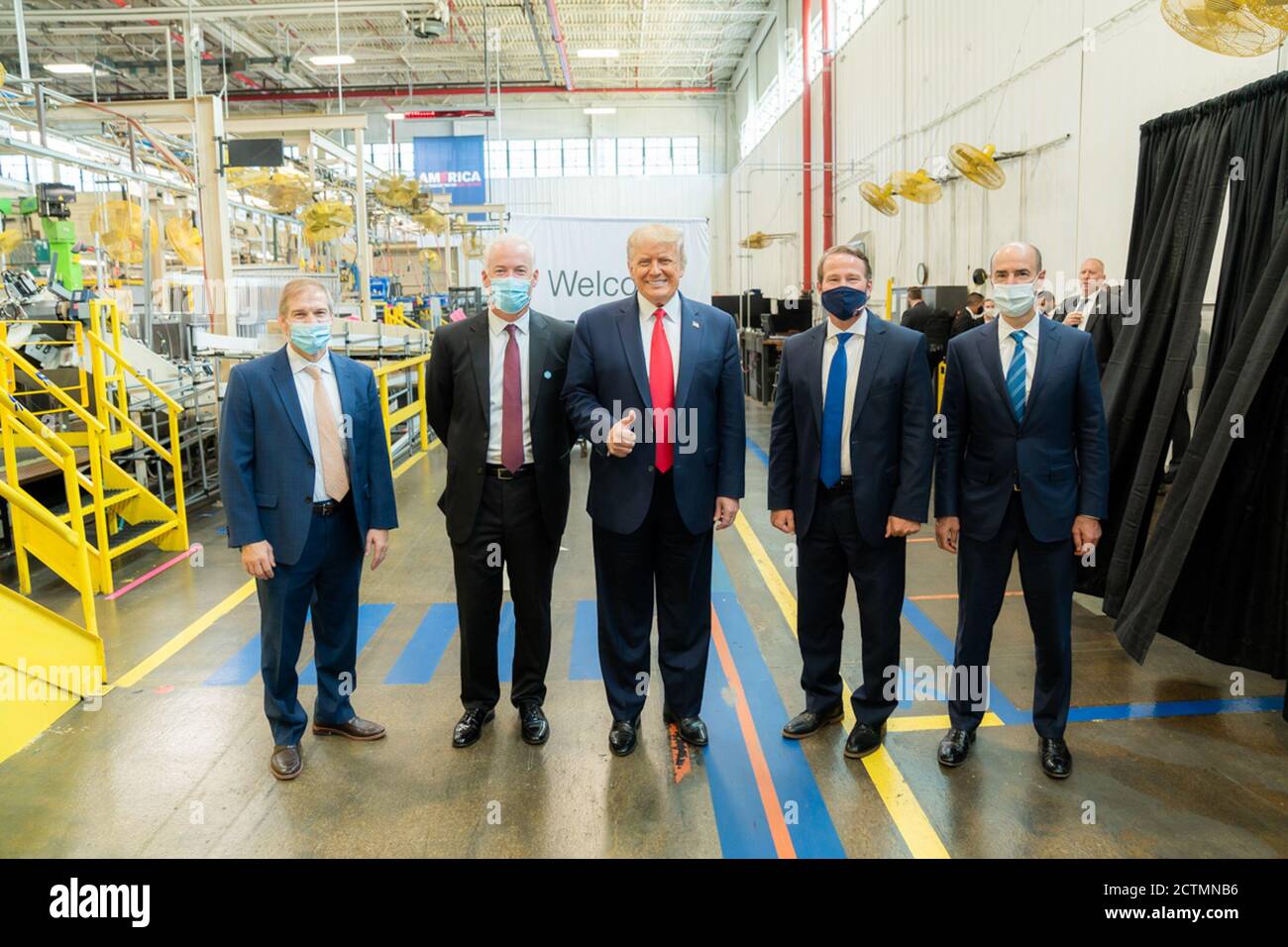 On August 6, 2020, President Donald Trump visited the Whirlpool ...