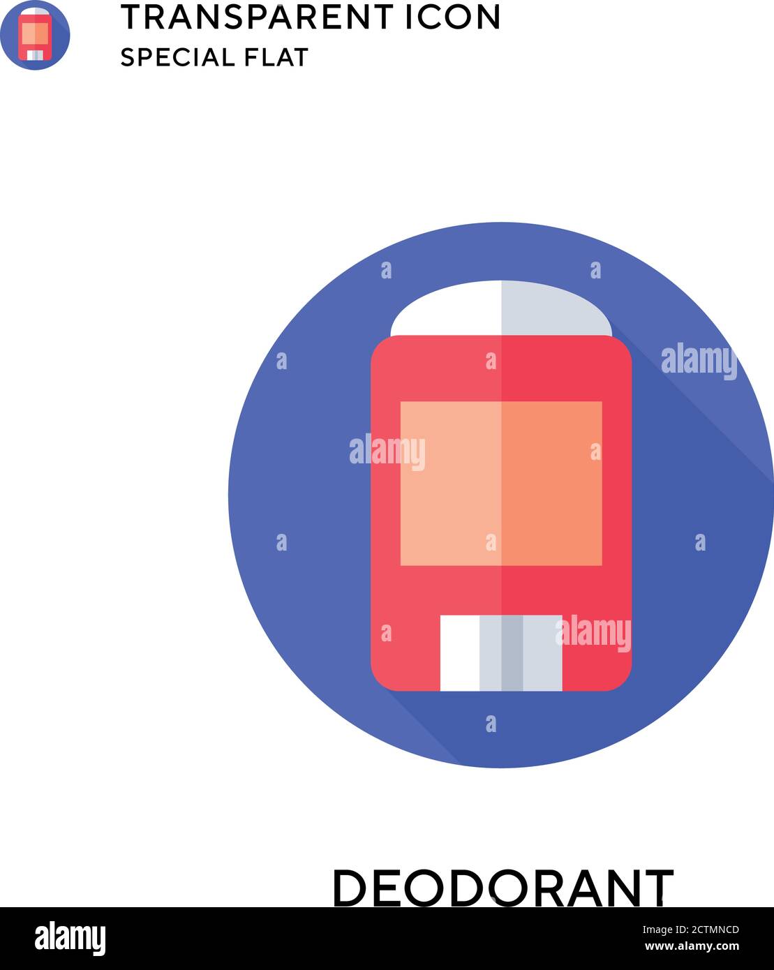 Deodorant vector icon. Flat style illustration. EPS 10 vector Stock ...