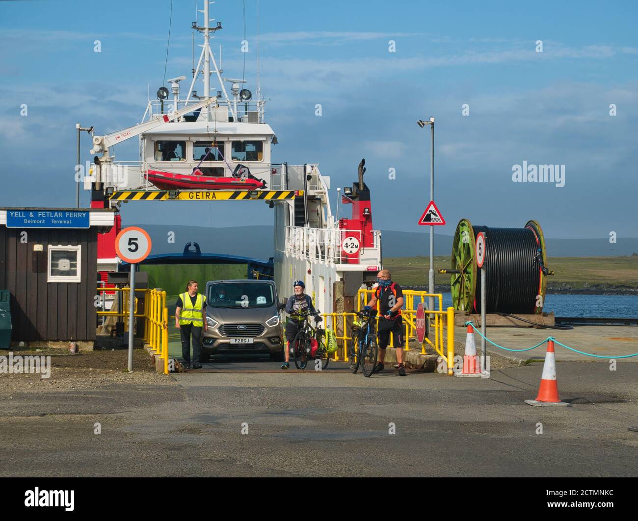 Shetland transport freight hi-res stock photography and images - Alamy