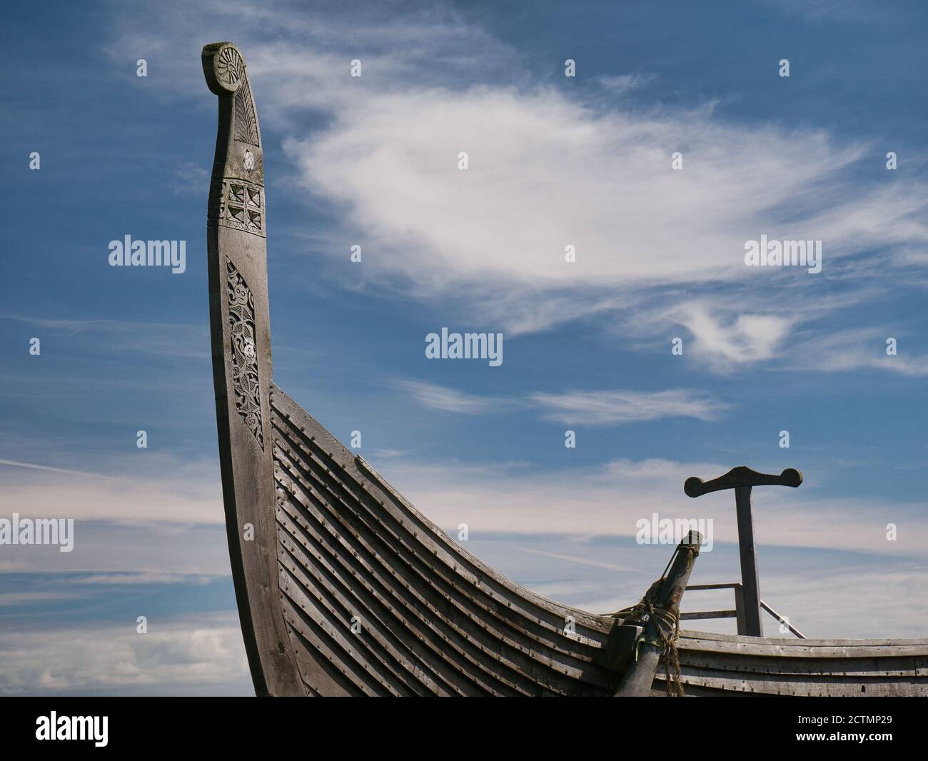 Viking ship prow hi-res stock photography and images - Alamy
