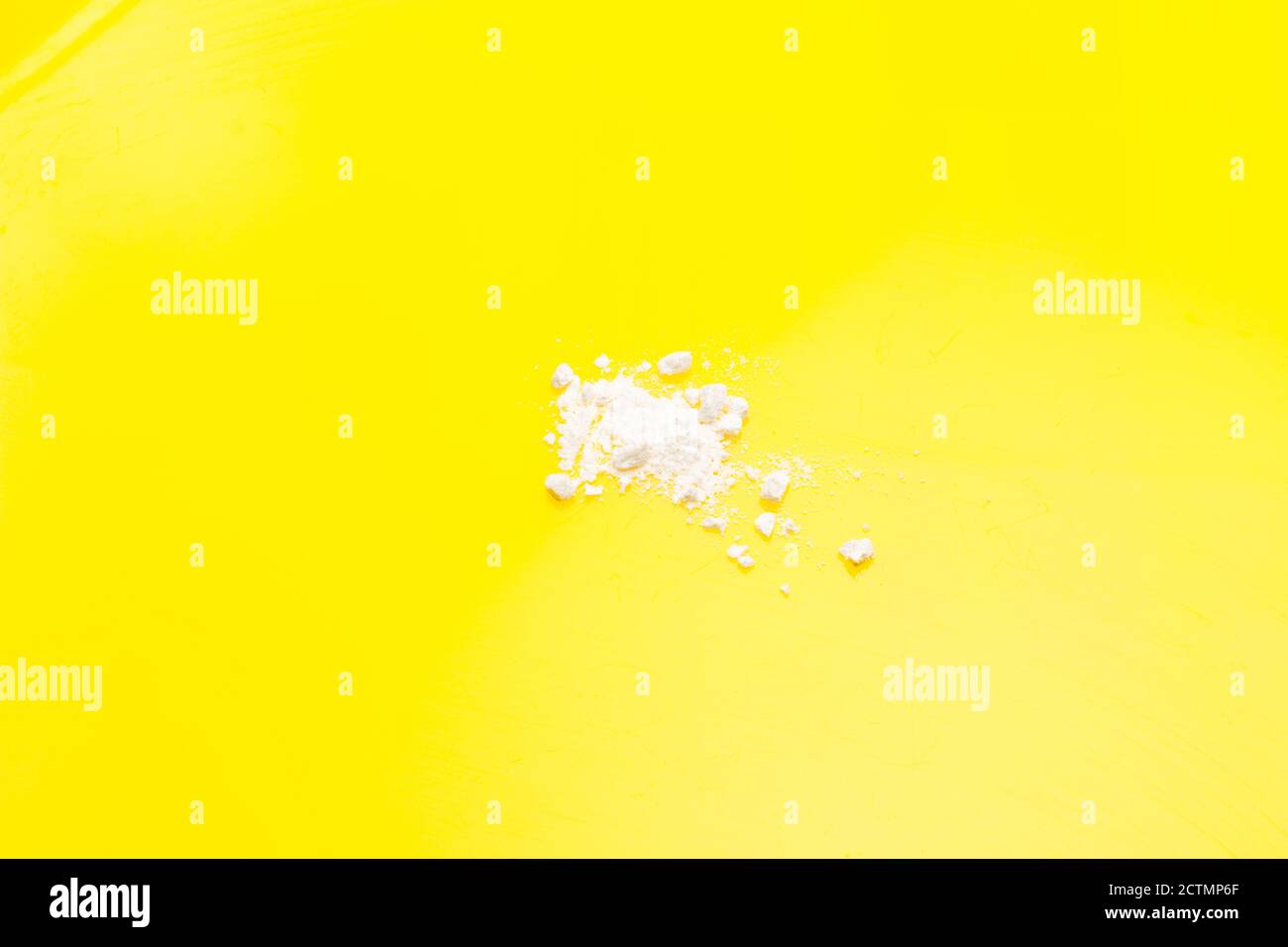 White powders, lines of white powders, addictive, dangerous and illegal ...