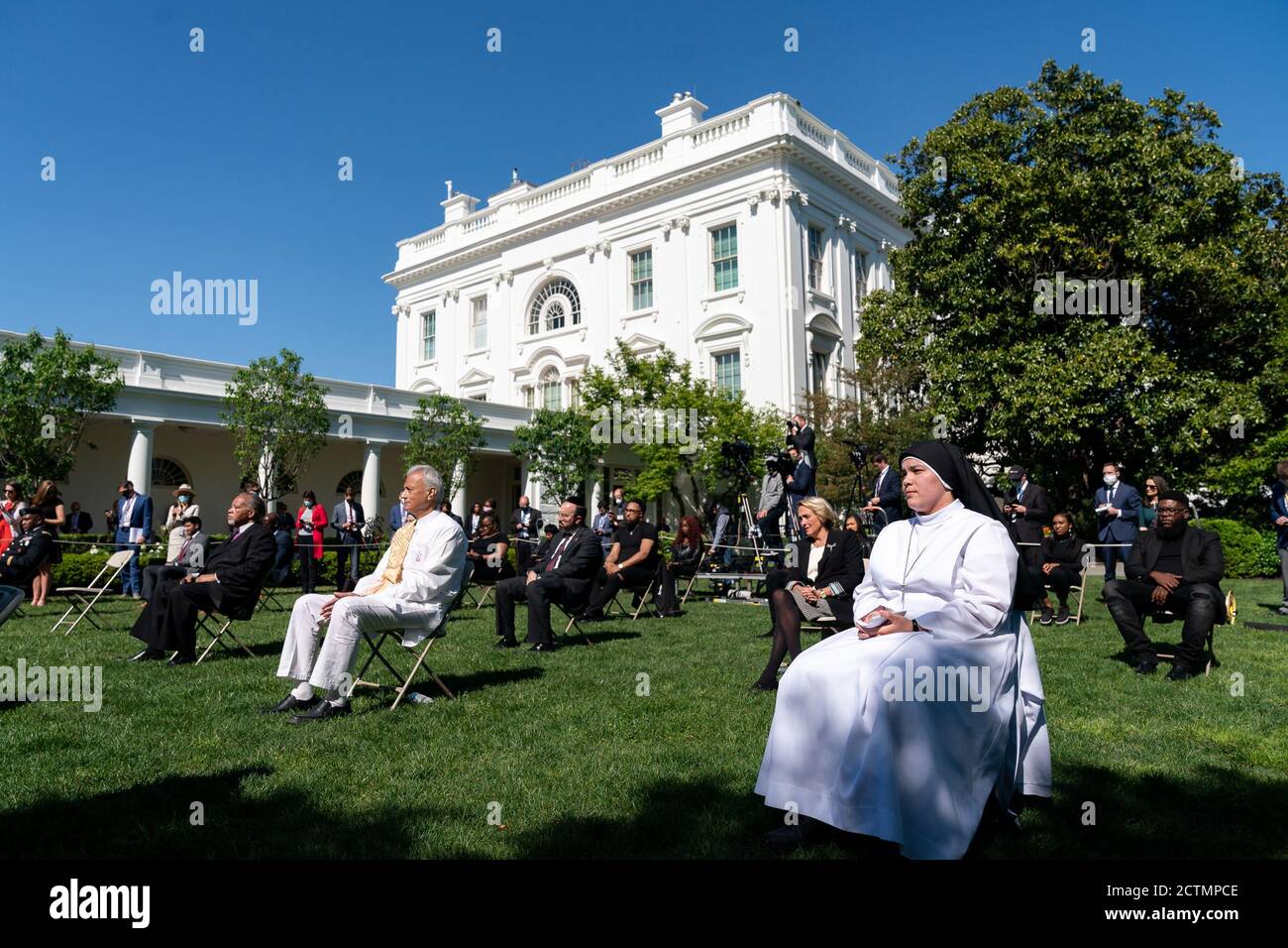 National Day of Prayer. Religious leaders from different faiths attend ...
