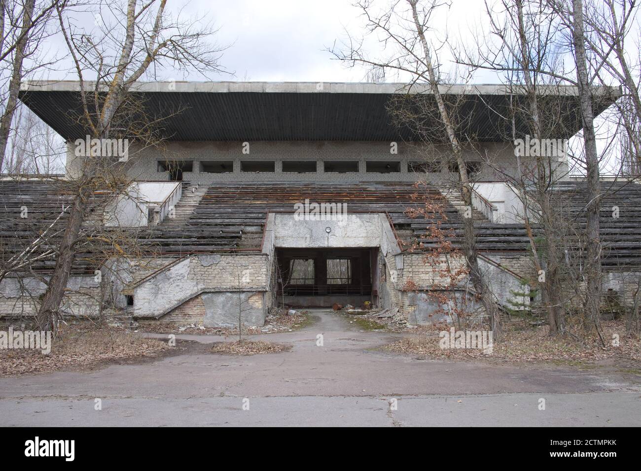 Abandoned Football Field