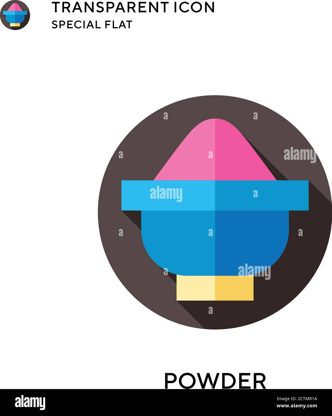 Powdered paint Stock Vector Images - Alamy