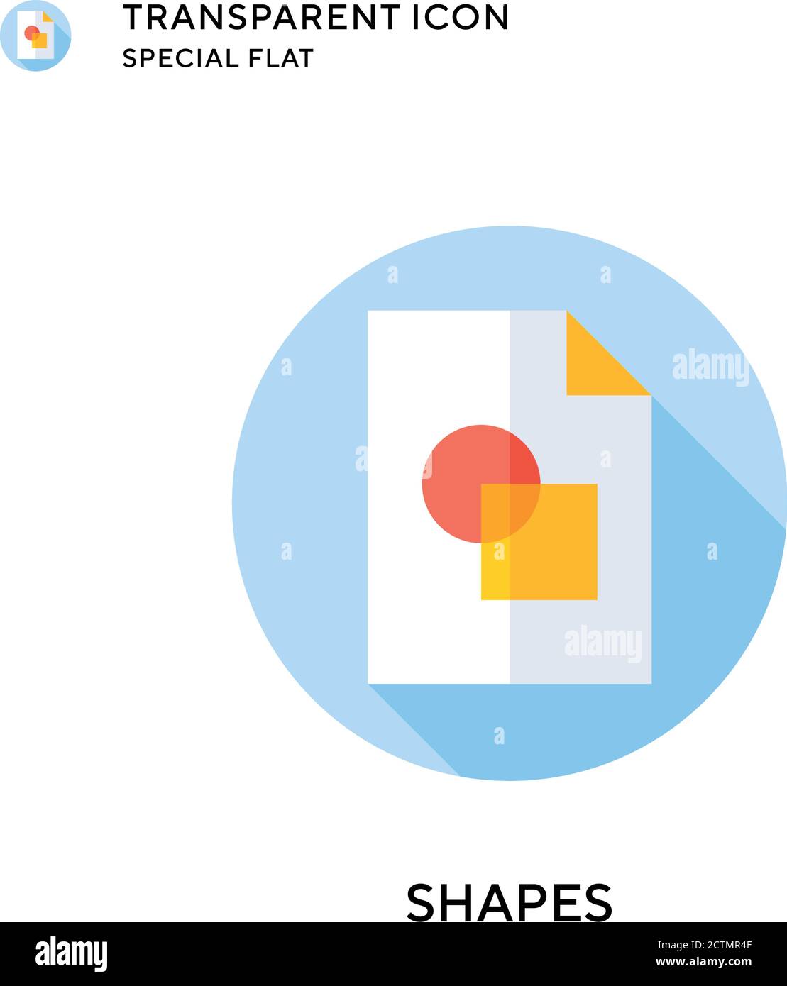 Shapes vector icon. Flat style illustration. EPS 10 vector Stock Vector ...