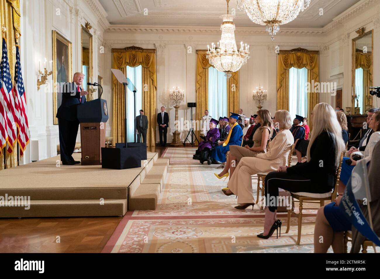 The White House Commencement Ceremony Honoring the Nations Graduating ...