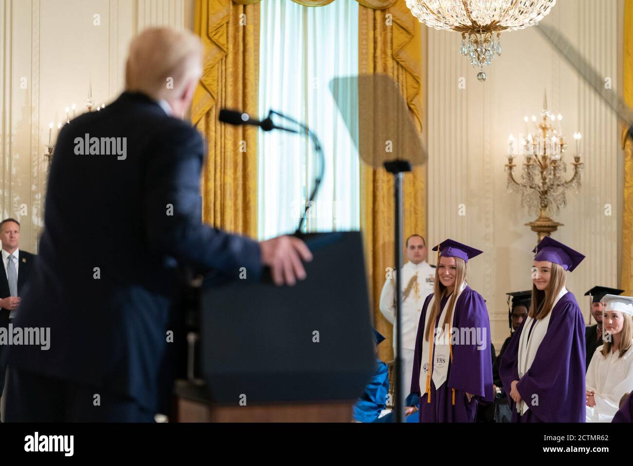 On May 22, 2020, President Donald Trump honored the graduating class of ...