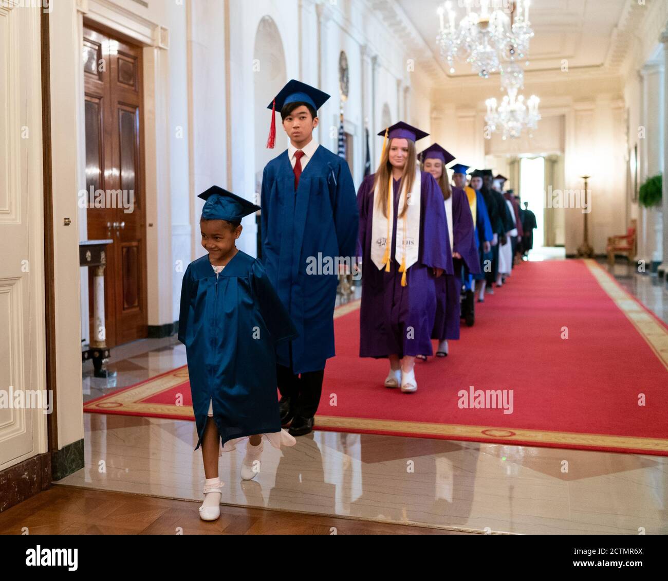 The White House hosts the 2020 Commencement Ceremony, with graduates ...