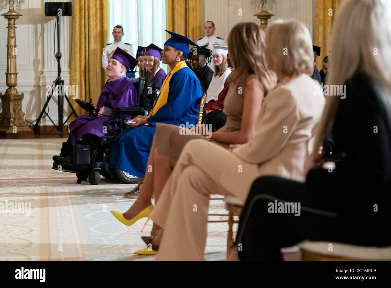 On May 22, 2020, First Lady Melania Trump attended the commencement ...