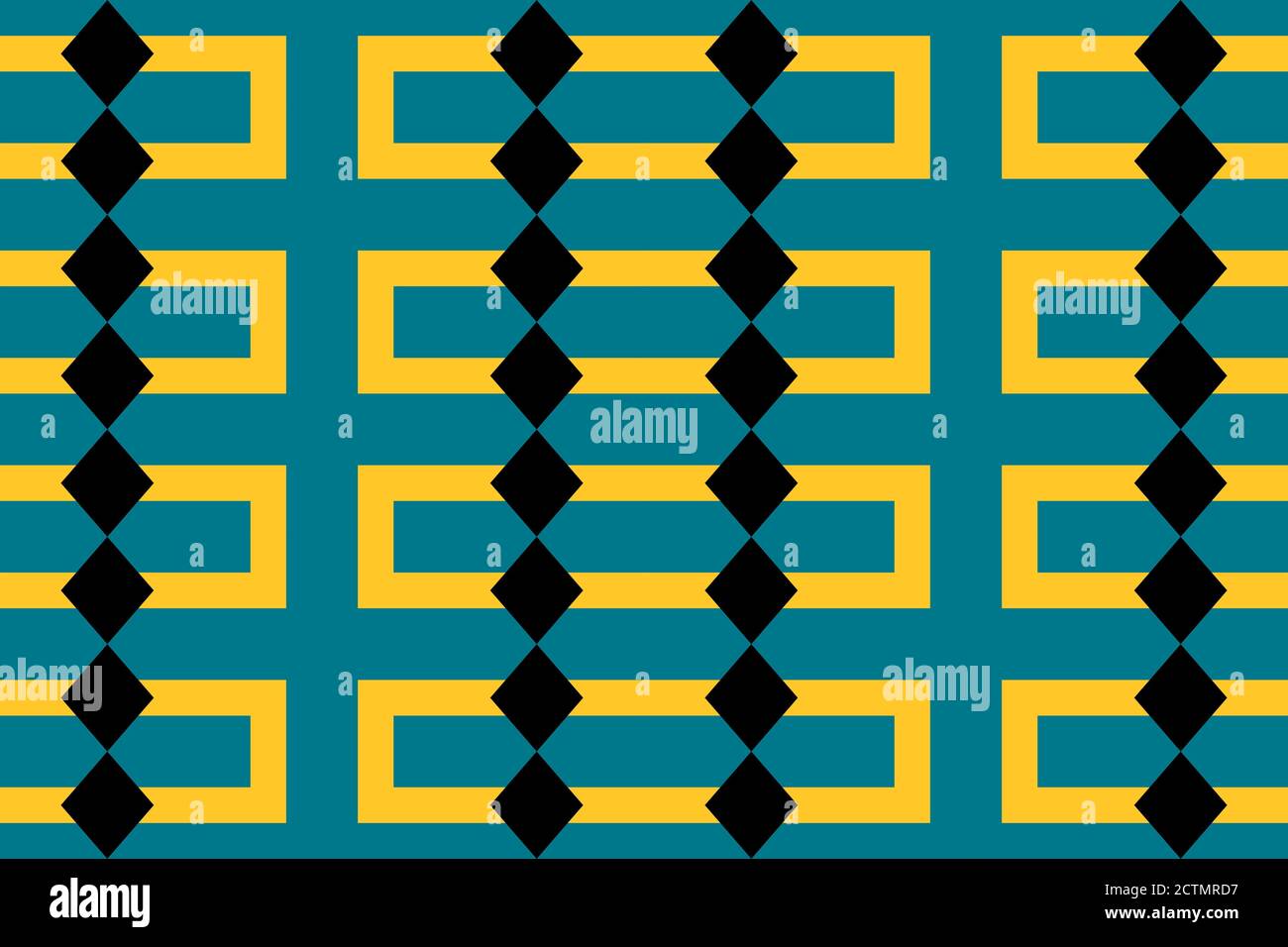 Simple geometric pattern in the colors of the national flag of Bahamas ...