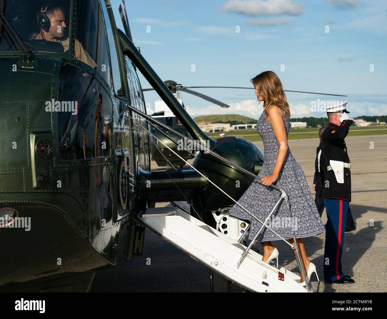 On May 27, 2020, President Donald Trump and First Lady Melania Trump ...