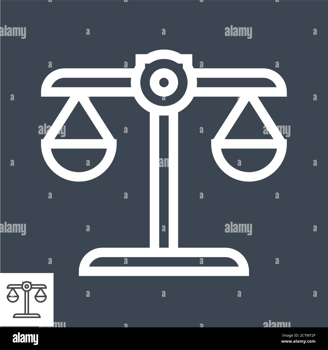 Decision icon thin line Stock Vector Images - Alamy