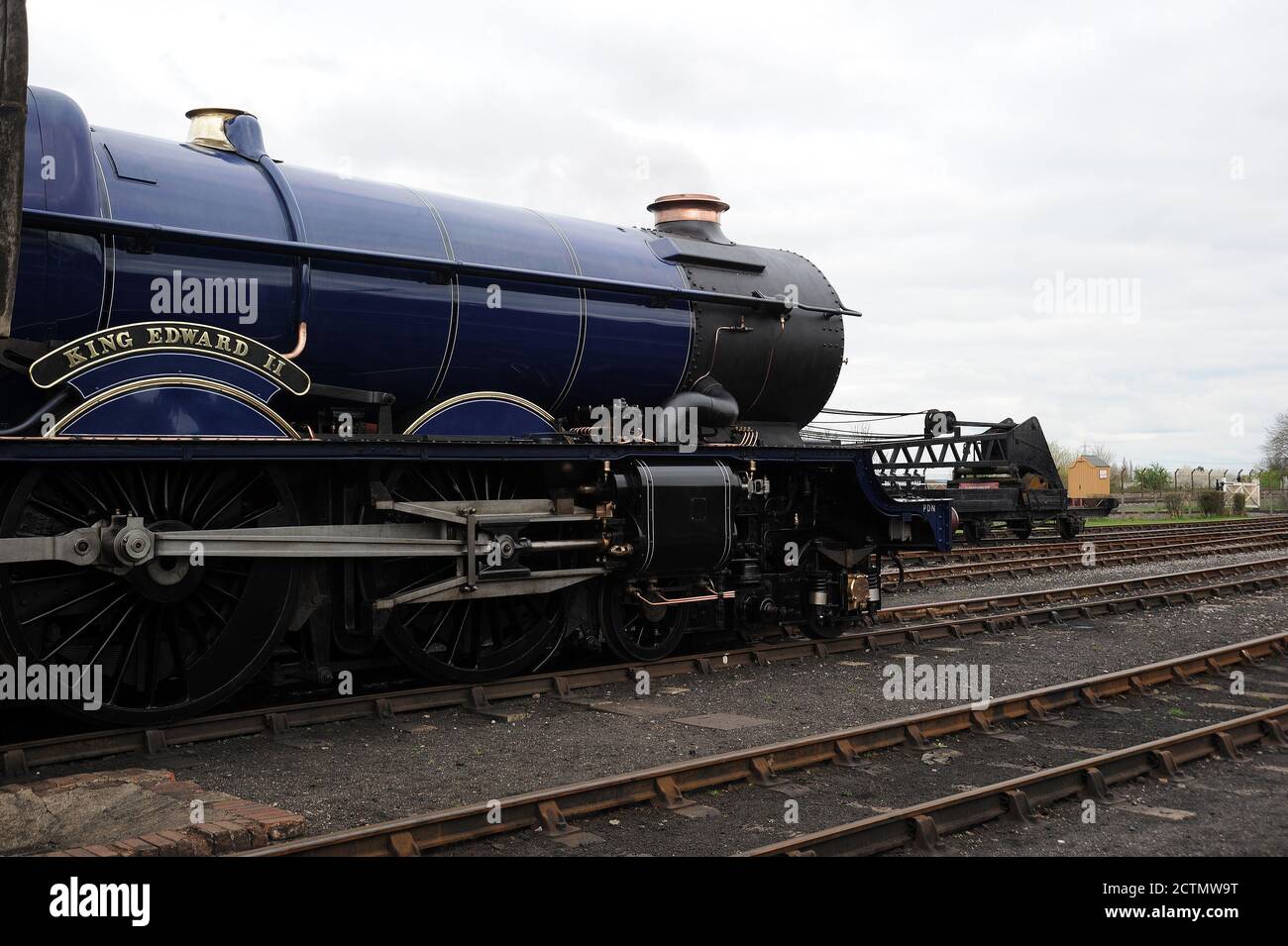 King edward steam locomotive hi-res stock photography and images - Alamy