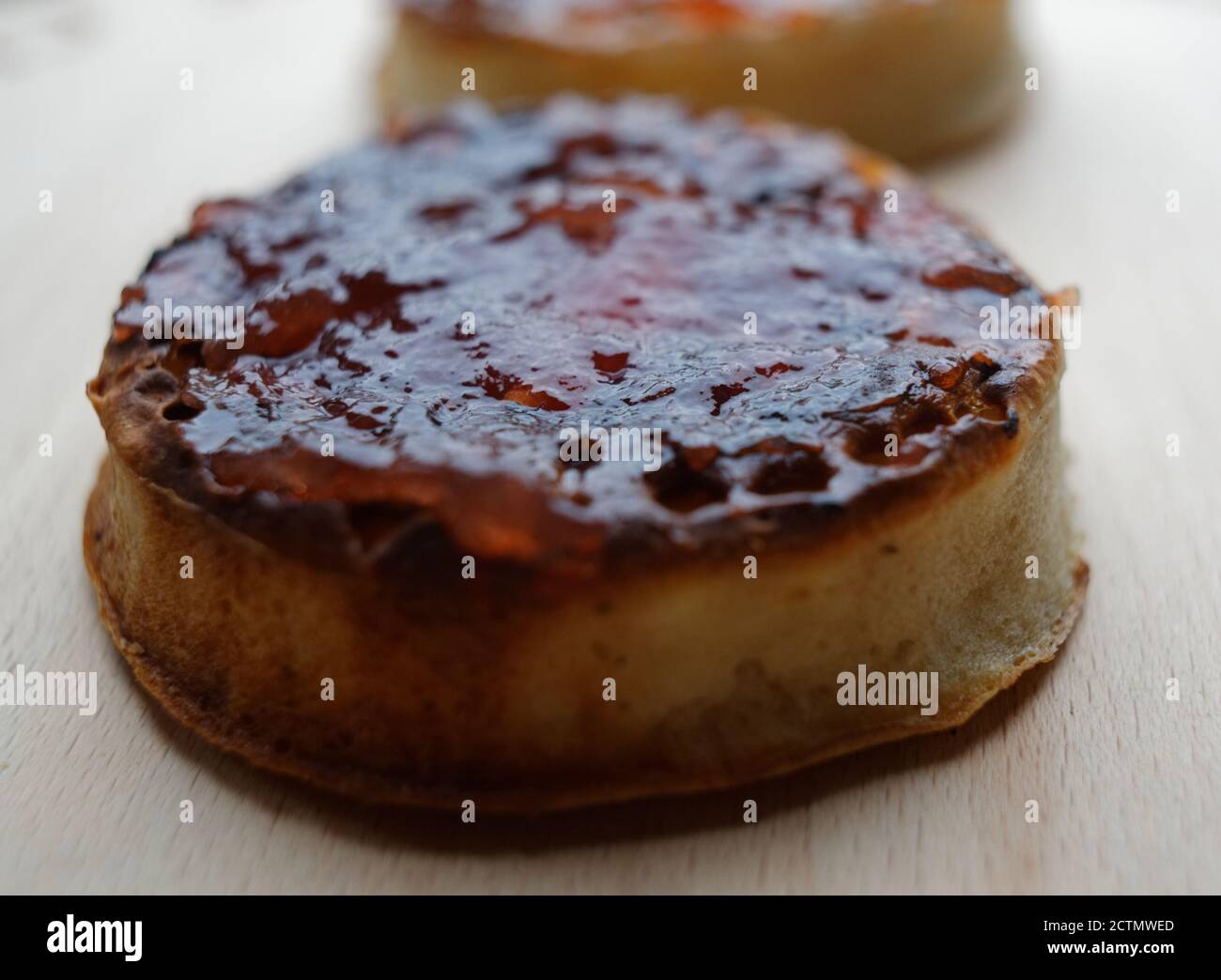 Crumpet jam hi-res stock photography and images - Alamy