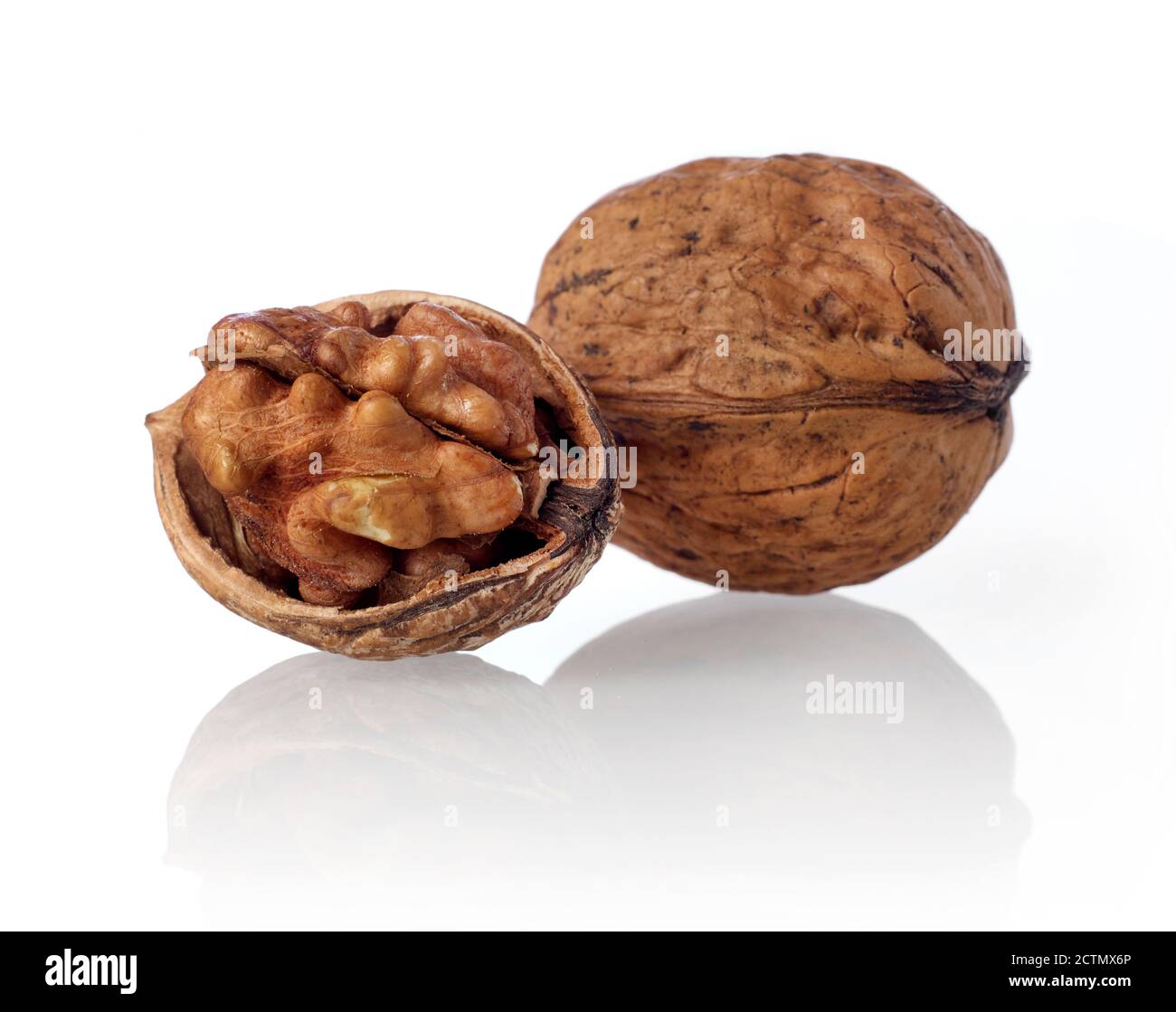 Nuts isolated on white Stock Photo - Alamy