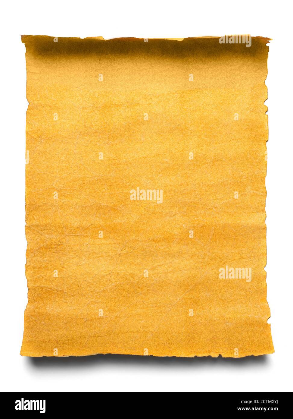 Old blank manuscript isolated Stock Photo - Alamy