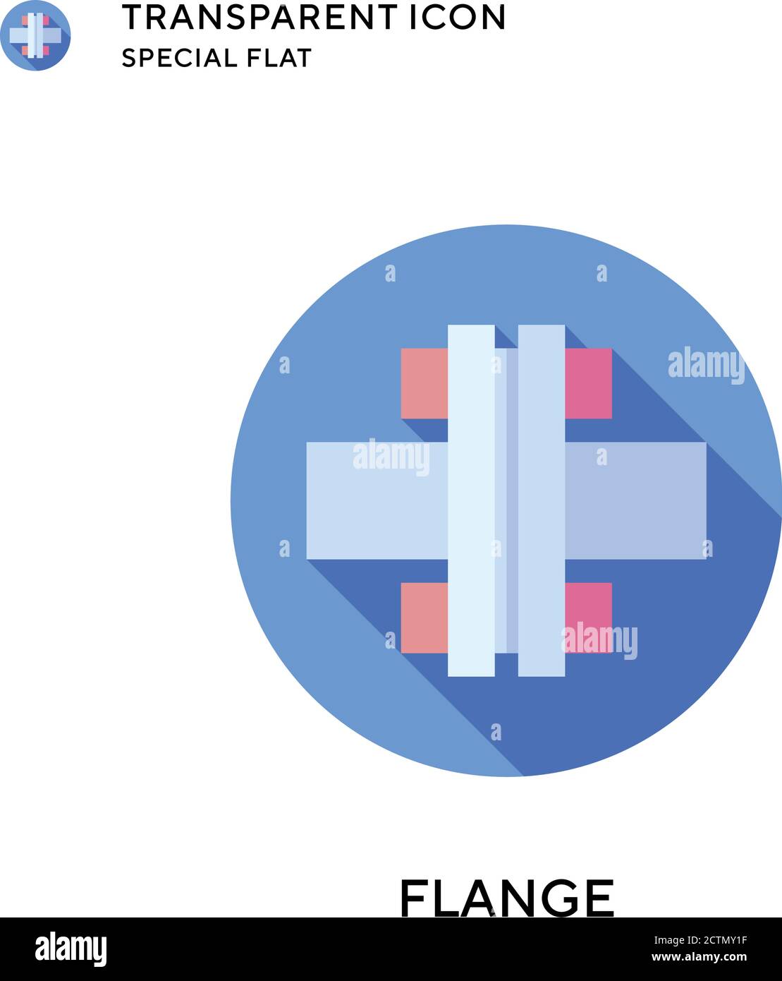 Flanged pipe Stock Vector Images - Alamy