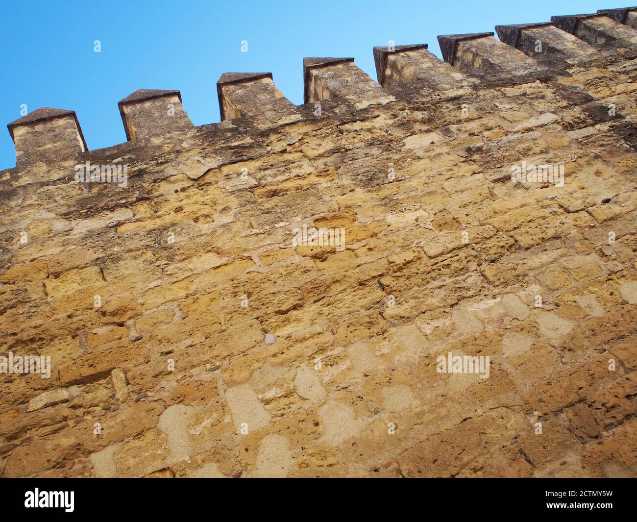 Old fortress wall Stock Photo - Alamy