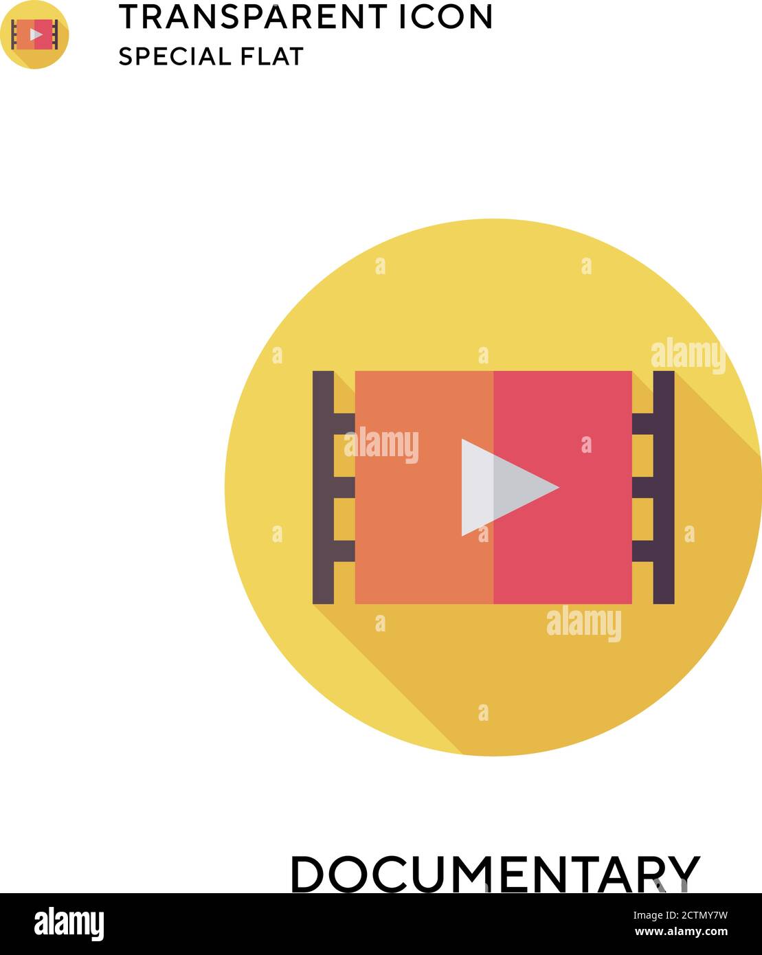 The documentary background Stock Vector Images - Alamy