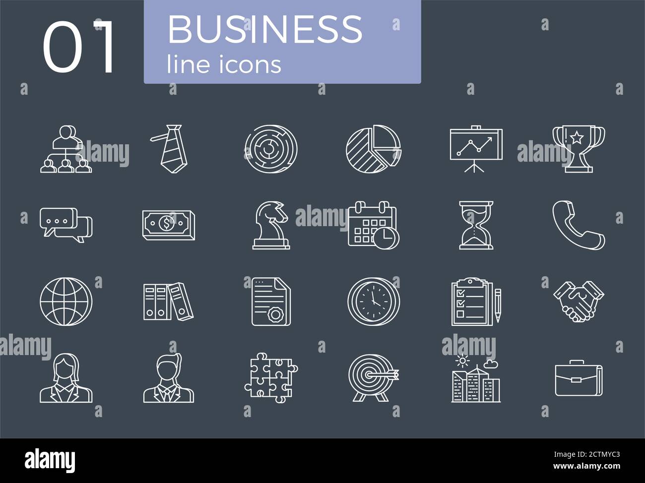 Business pie chart handshake concept hi-res stock photography and ...