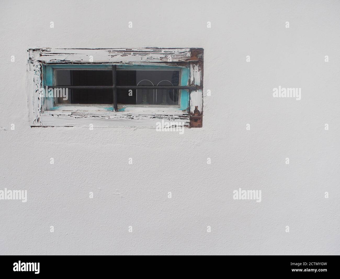 Old small window on wall Stock Photo - Alamy
