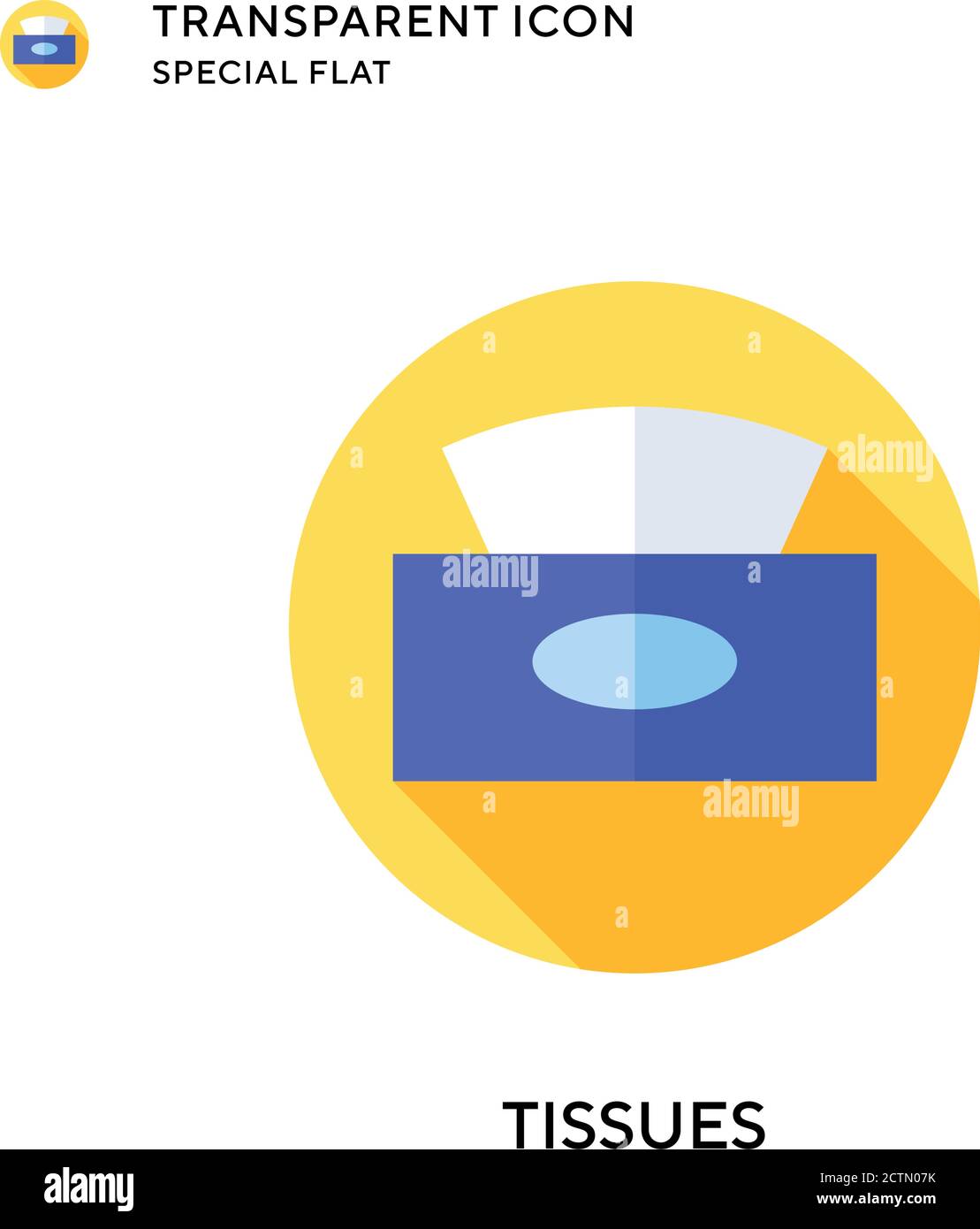 Tissues vector icon. Flat style illustration. EPS 10 vector Stock ...