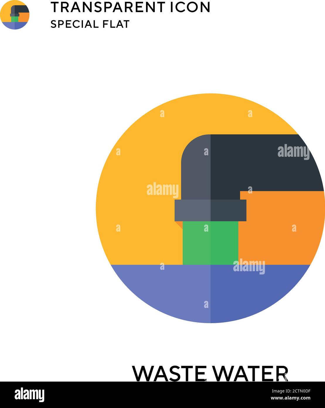 Wastewater treatment plant aerial view Cut Out Stock Images & Pictures ...