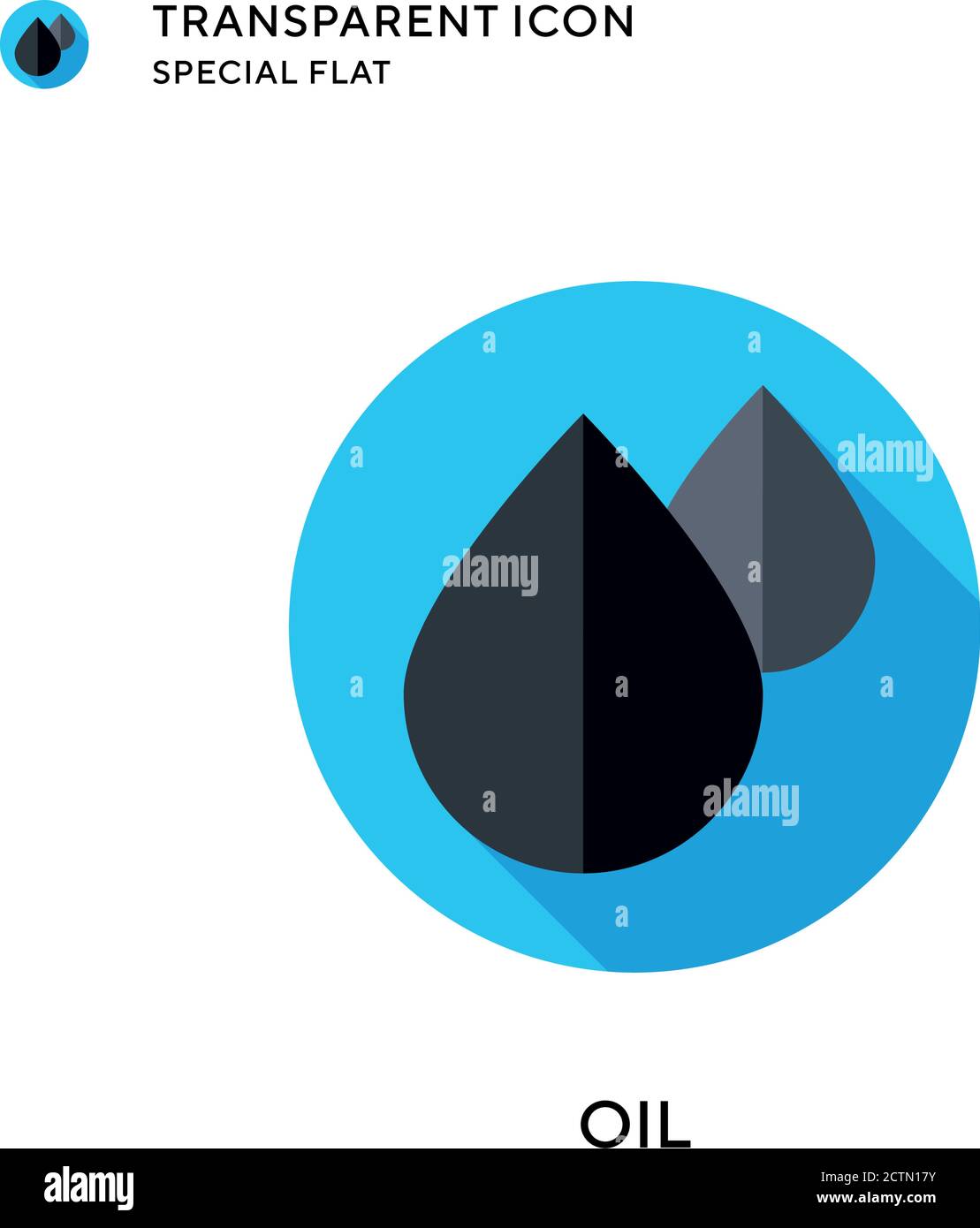 Oil vector icon. Flat style illustration. EPS 10 vector Stock Vector ...